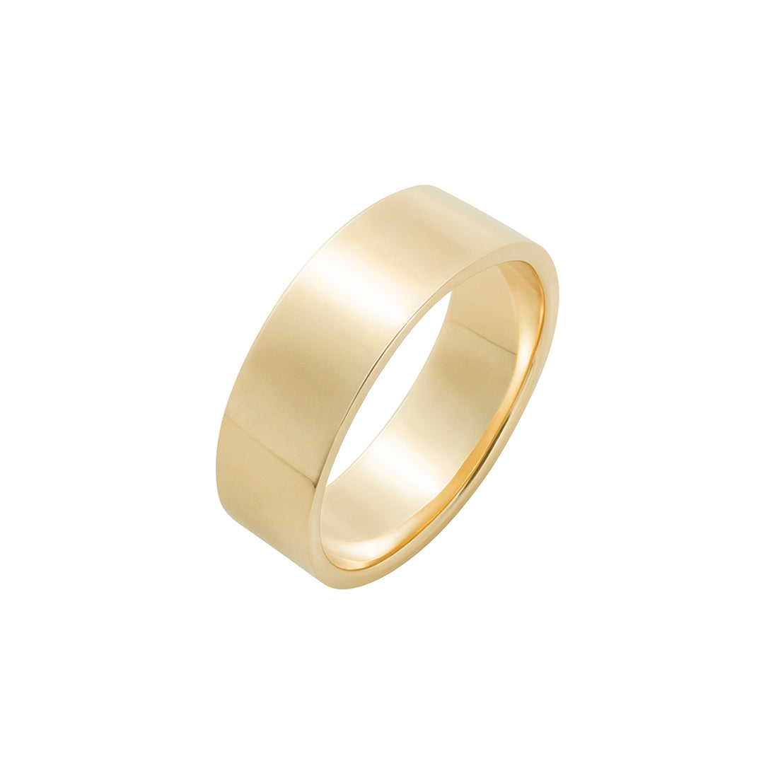 6mm Chronus Flat Band Ring